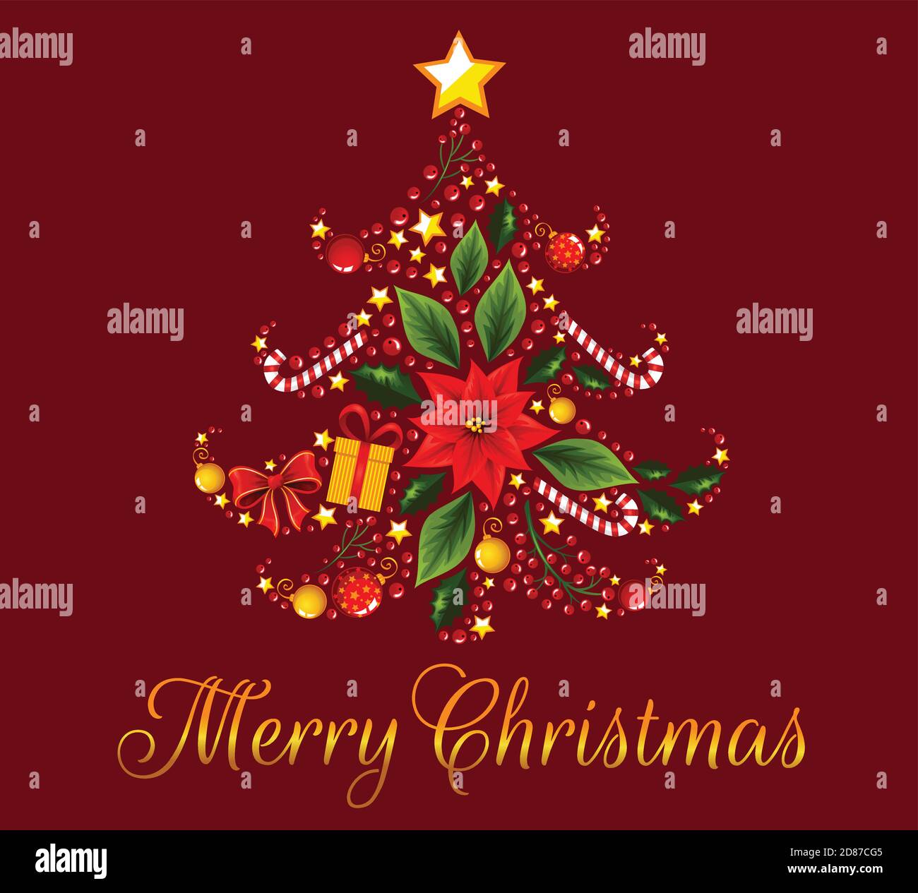 Christmas gift balls candy Stock Vector Images - Alamy