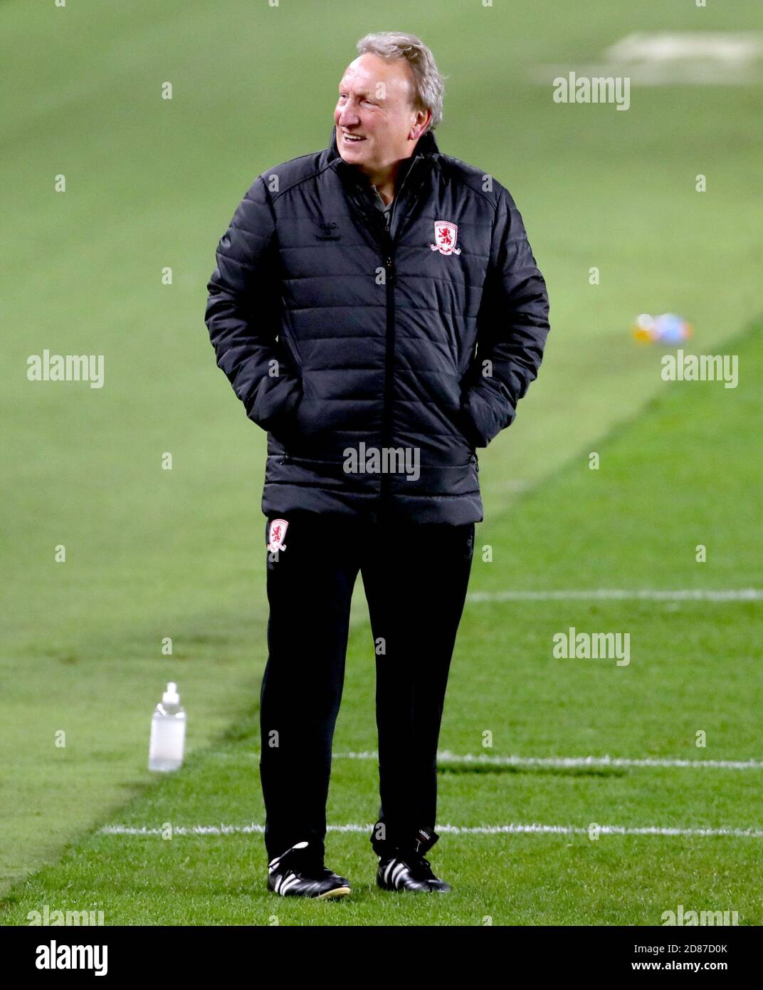 Middlesbrough manager Neil Warnock during the Sky Bet Championship ...
