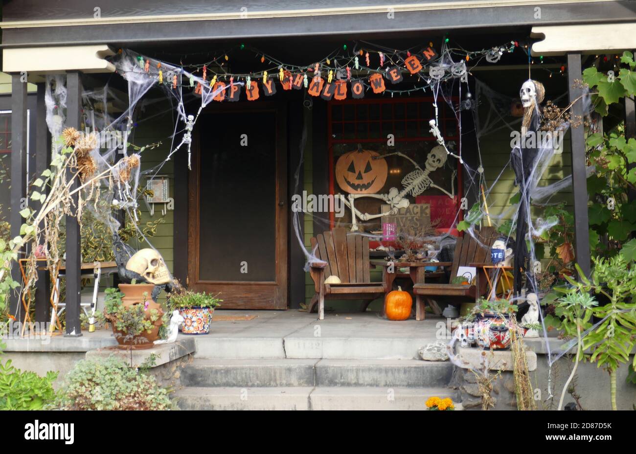 South Pasadena, California, USA 26th October 2020 A general view of ...