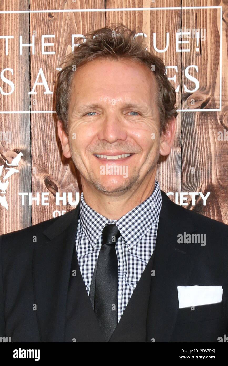 LOS ANGELES - APR 22: Sebastian Roche at the 2017 The Humane Society ...