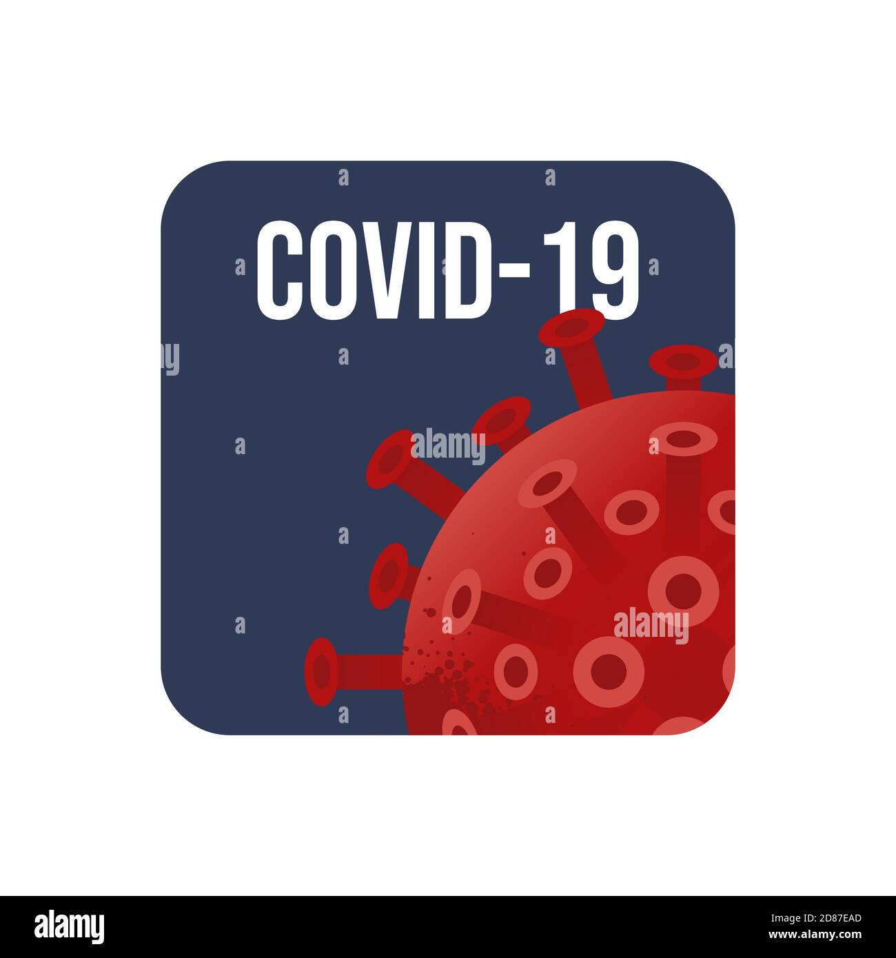 Coronavirus logo concept. Novel Coronavirus icon. COVID-19 disease ...