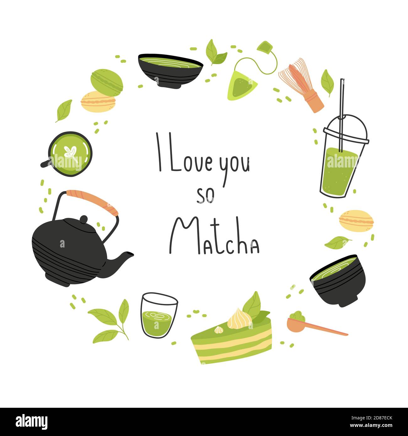 Bamboo matcha tea whisk Cut Out Stock Images & Pictures - Alamy