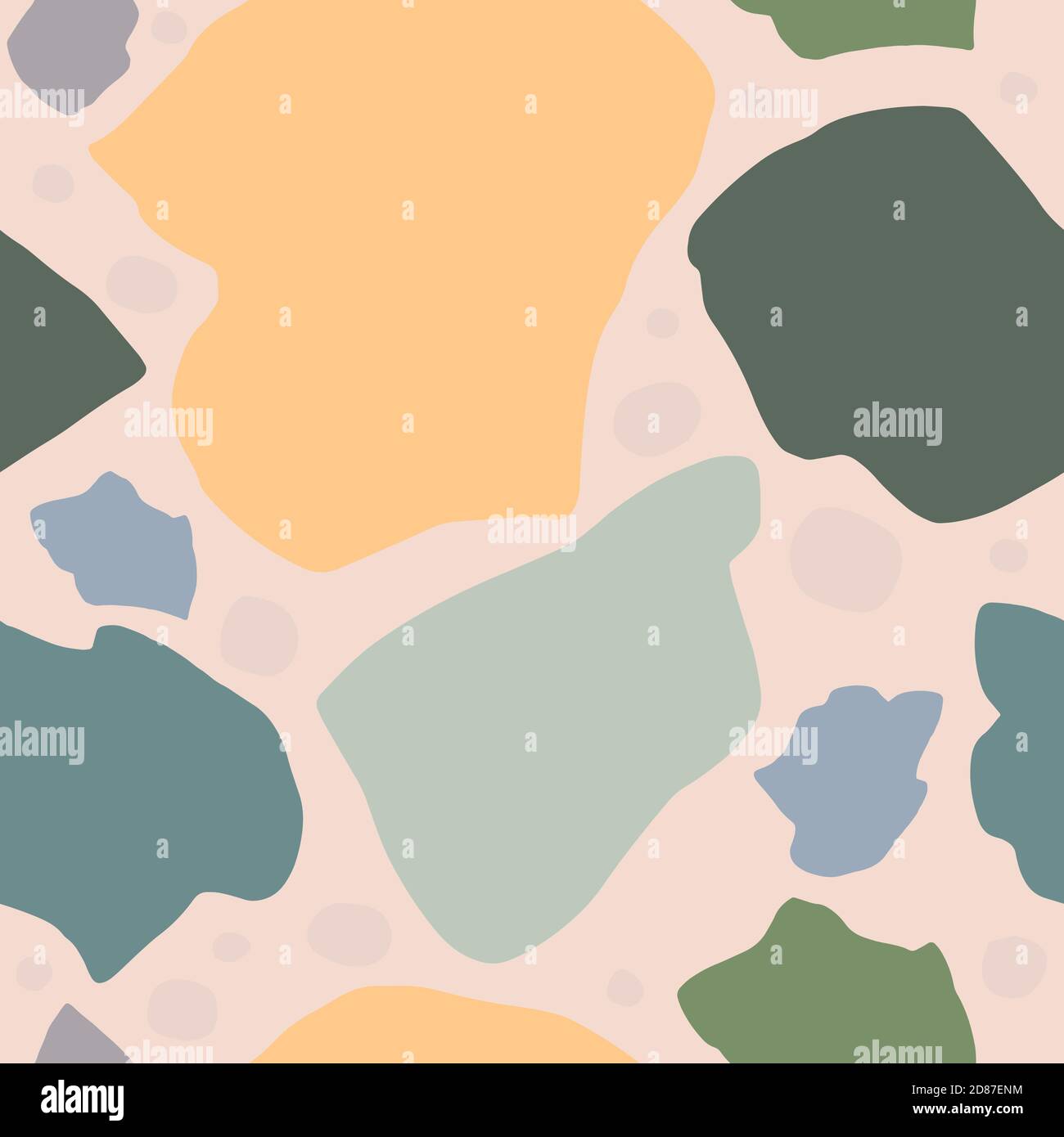 Abstract Pattern with shapes, lines, spots, imprints, dots . Artistic ...
