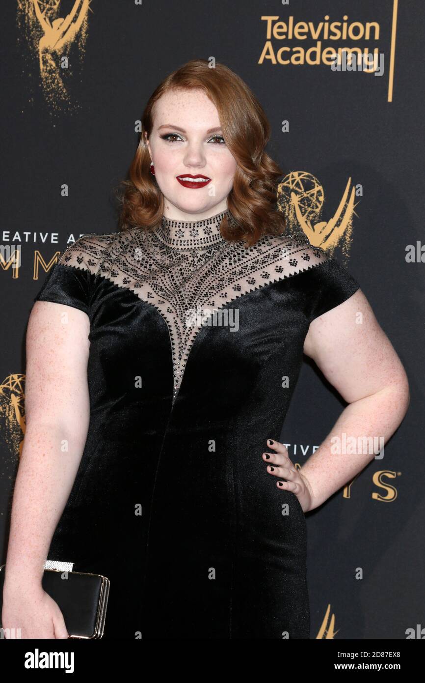 LOS ANGELES - SEP 10: Shannon Purser at the 2017 Creative Arts Emmy ...