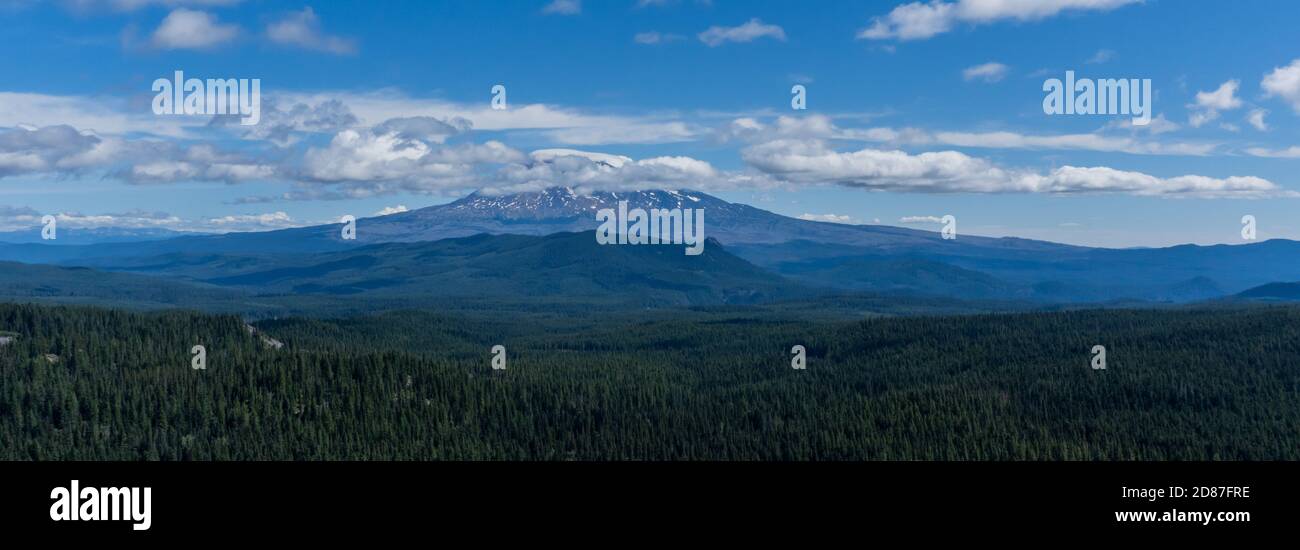 View of Mt Adams Stock Photo - Alamy