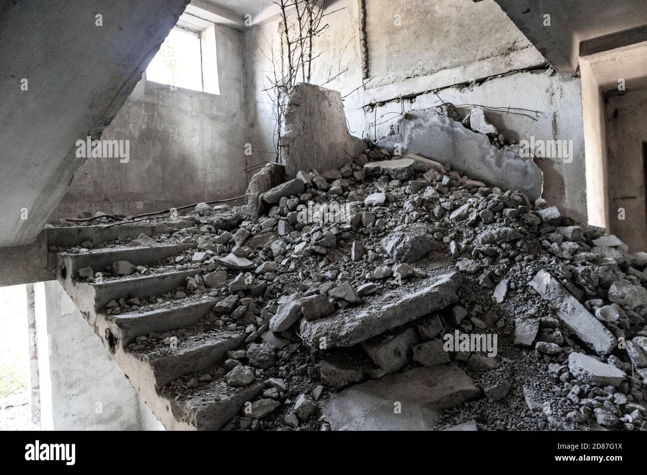 Inside of unfinished house hi-res stock photography and images - Alamy