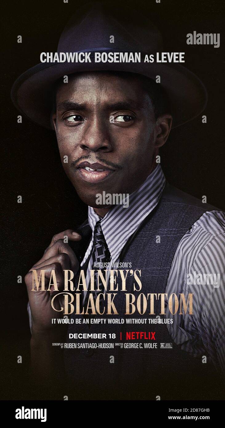 MA RAINEY S BLACK BOTTOM, US advance poster, Chadwick Boseman as Levee ...
