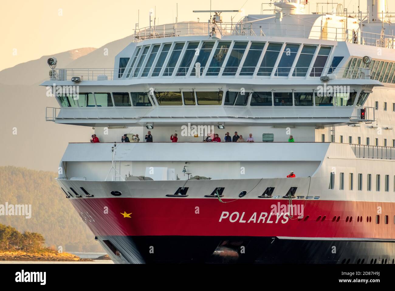 Ship MS Polarlys, Port Molde, Møre og Romsdal, Norway, Scandinavia ...