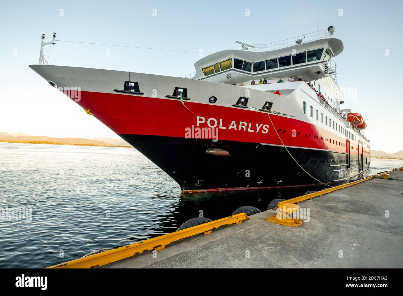 Ship MS Polarlys, Port Molde, Møre og Romsdal, Norway, Scandinavia ...