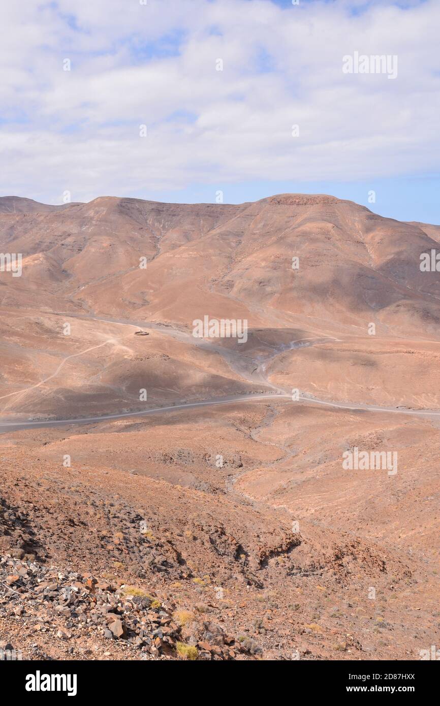Dry Desert Landscape Stock Photo - Alamy