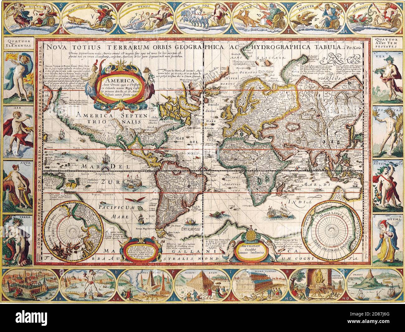 Map of vintage world hi-res stock photography and images - Alamy