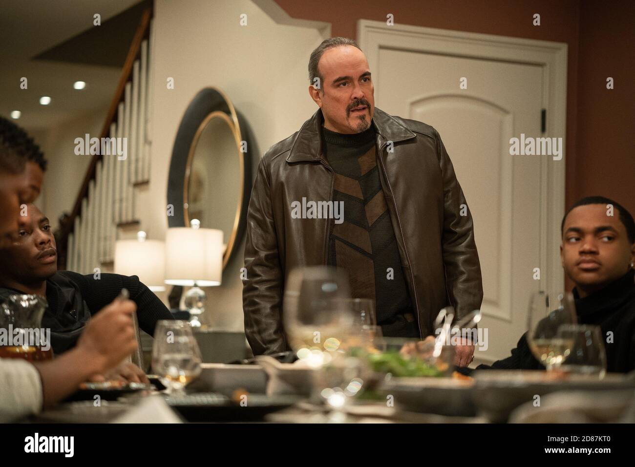POWER BOOK II: GHOST, David Zayas (center), Michael Rainey Jr. (right ...