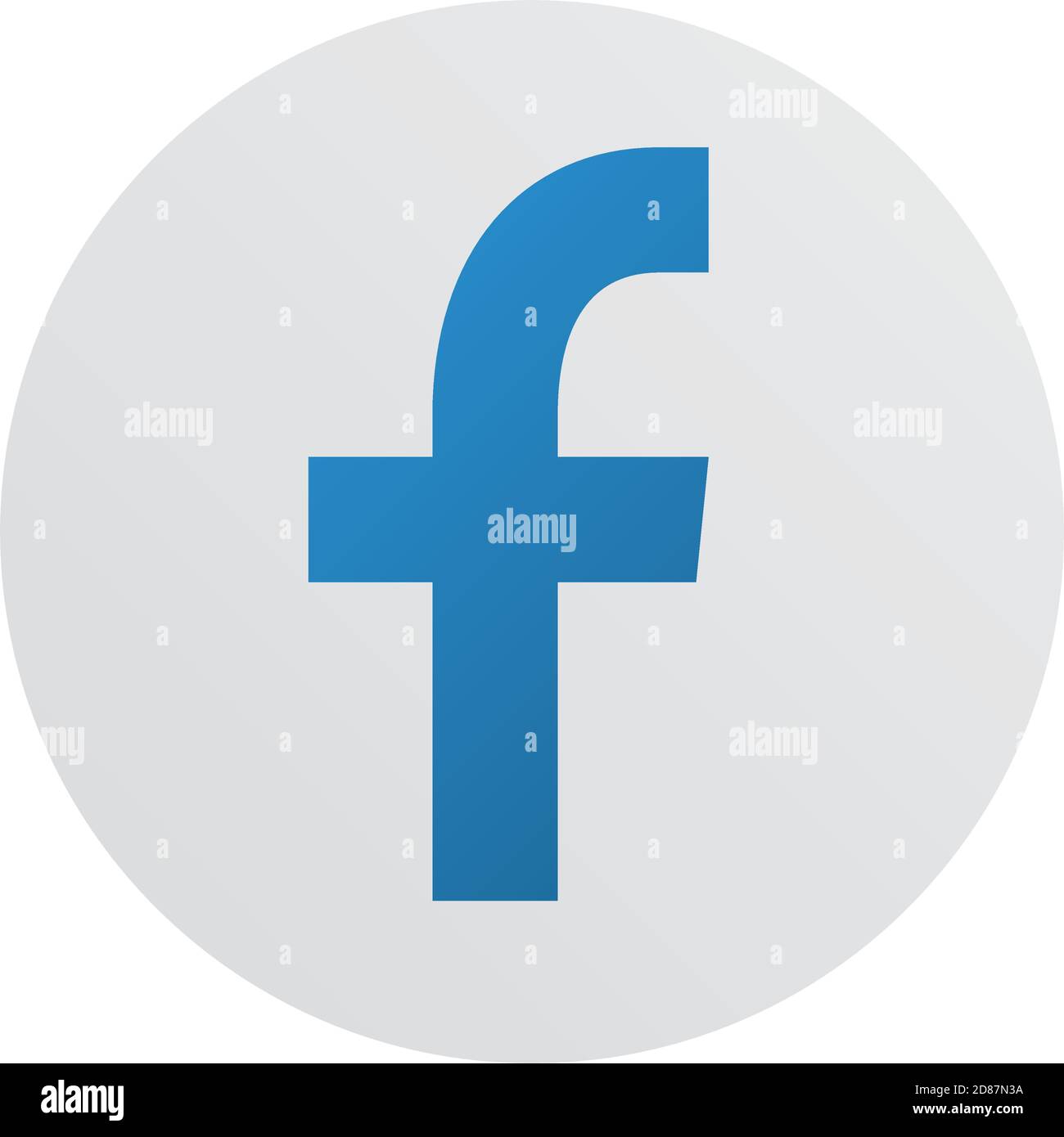 social media logo, facebook interconnected people vector illustration ...
