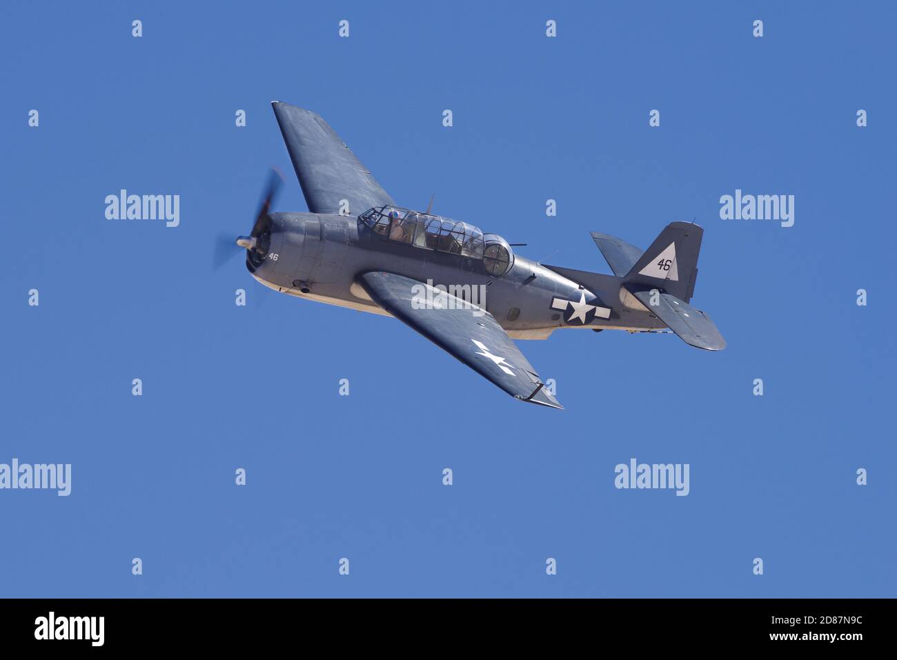 US Navy Grumman, General Motors TBM-3E, a torpedo-bomber throughout ...