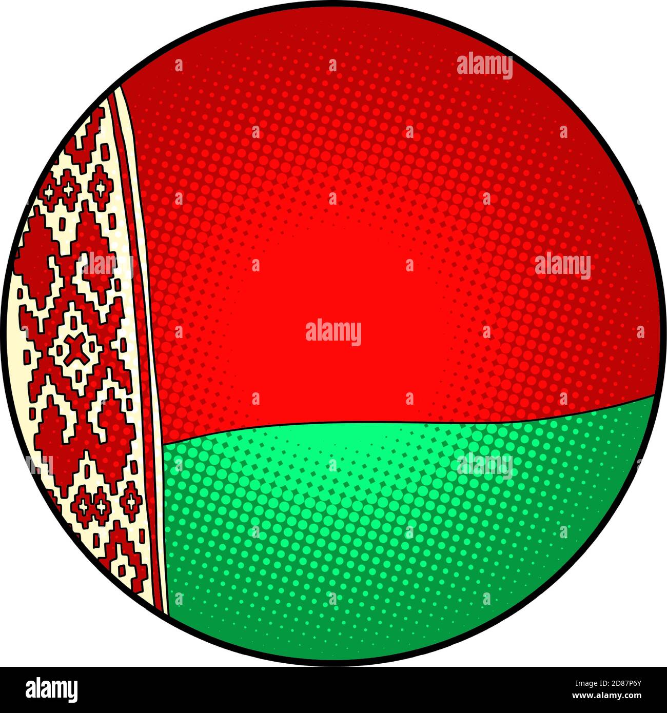 Flag of minsk Stock Vector Images - Alamy