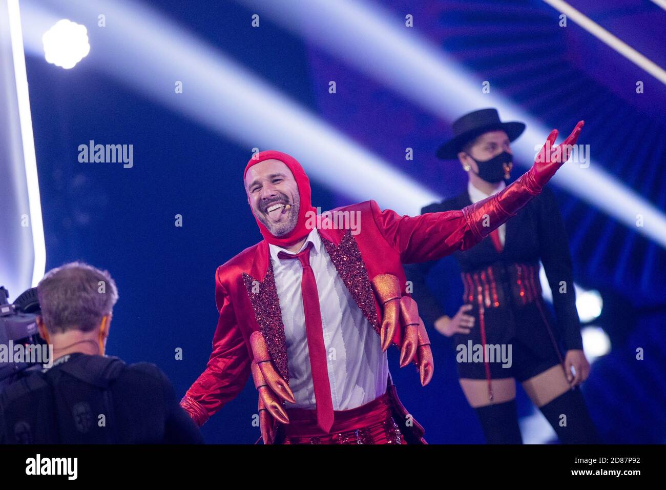 The masked singer lobster hi-res stock photography and images - Alamy