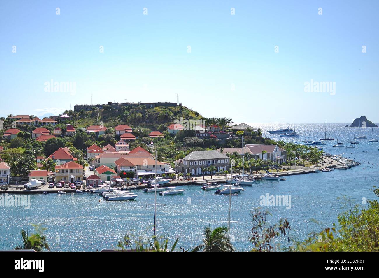 St st barts gustavia fort hi-res stock photography and images - Alamy