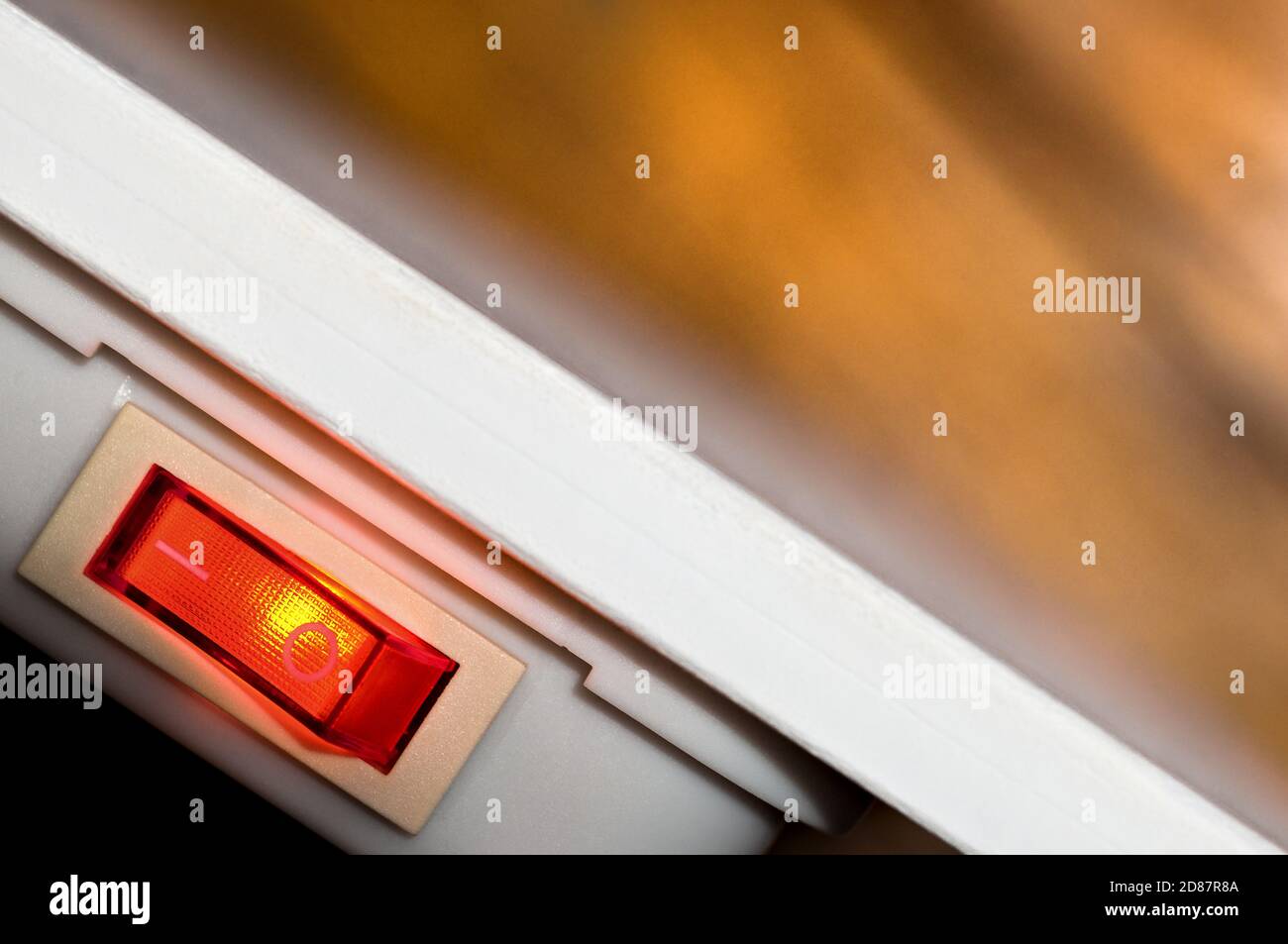 Infrared heater with thermal rays on front panel heat radiator electric ...