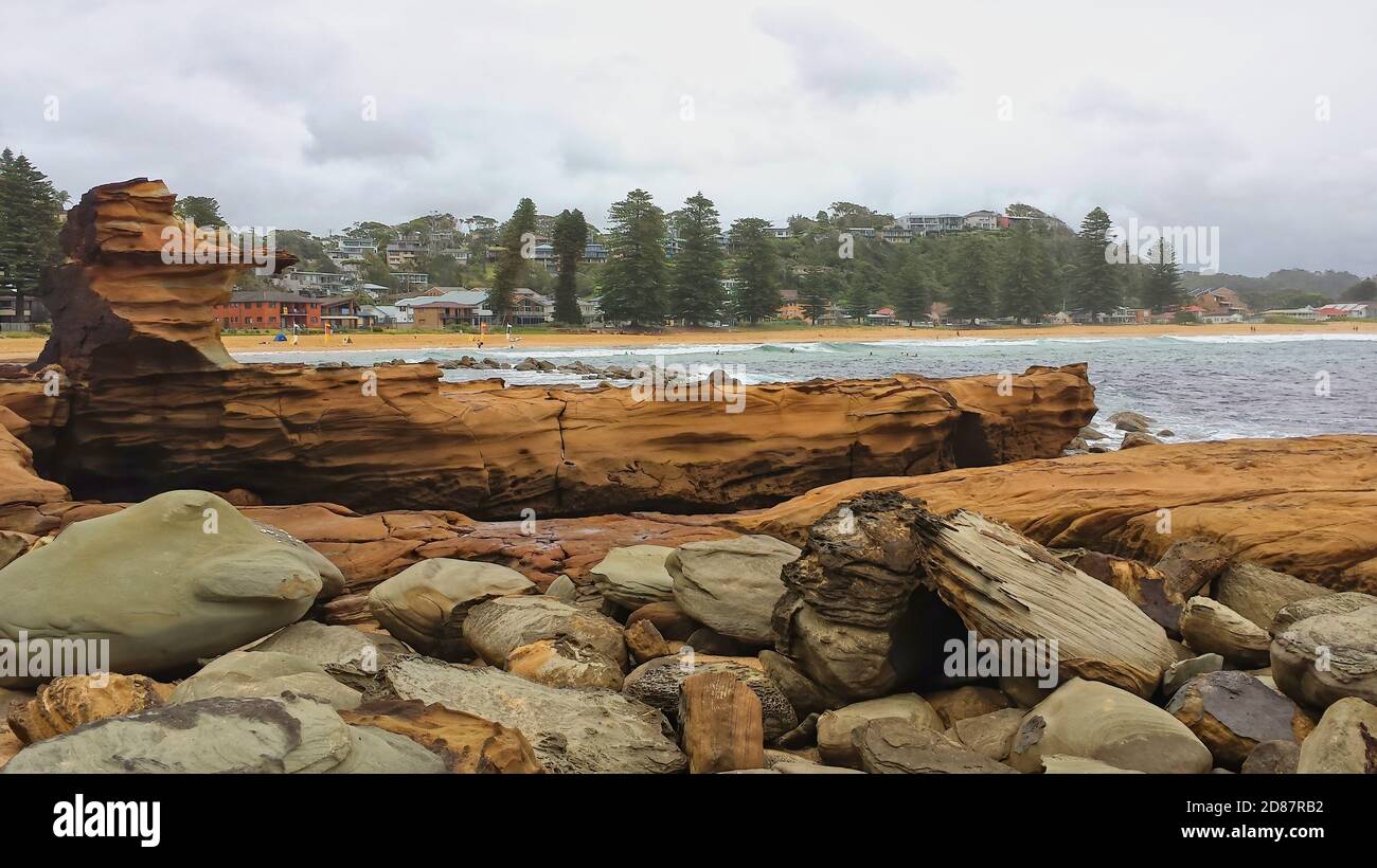 Avoca Beach north of Sydney Stock Photo - Alamy