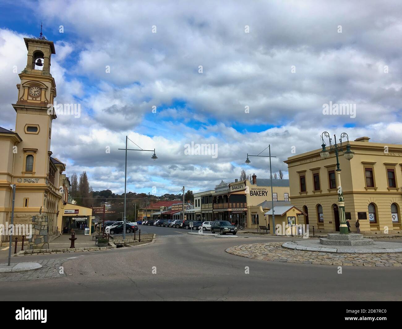 Beechworth, Victoria / Australia - August 27 2016: Beechworth Bakery ...