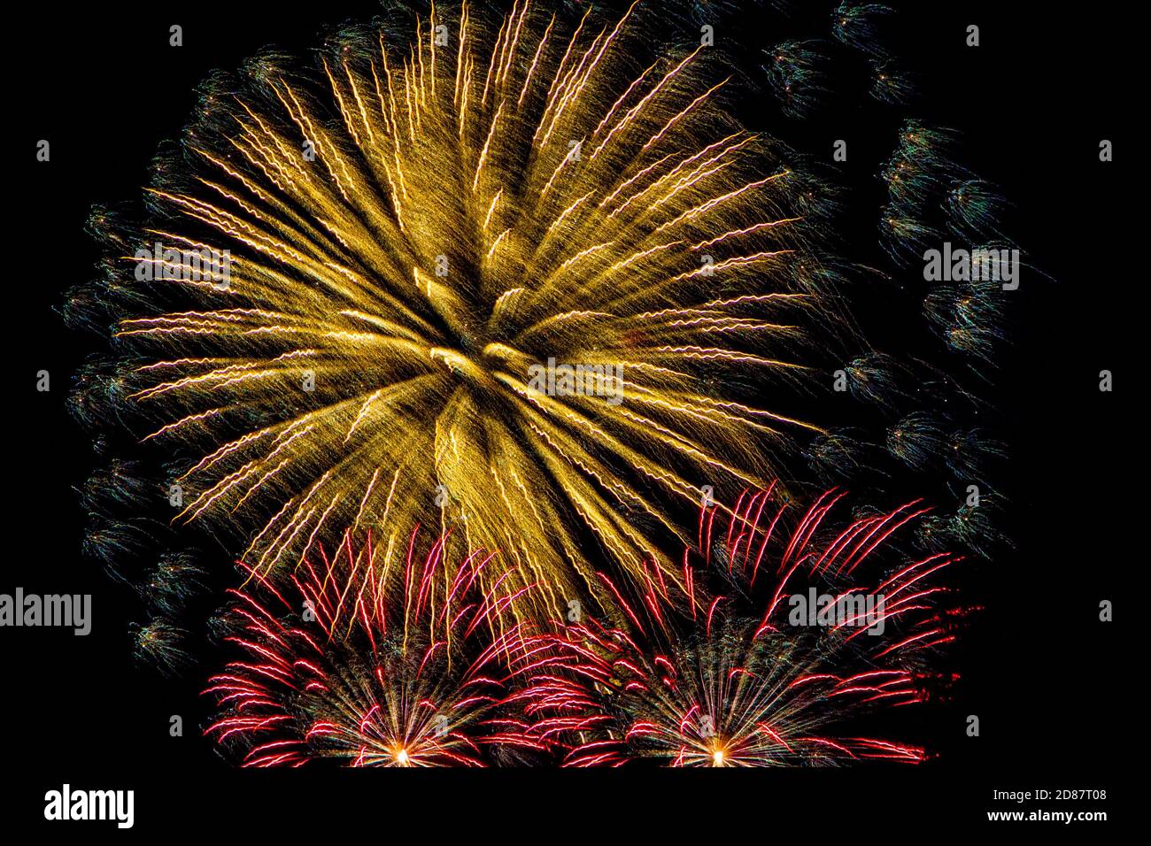 Celebrating just about anything, fireworks created deafening sound ...