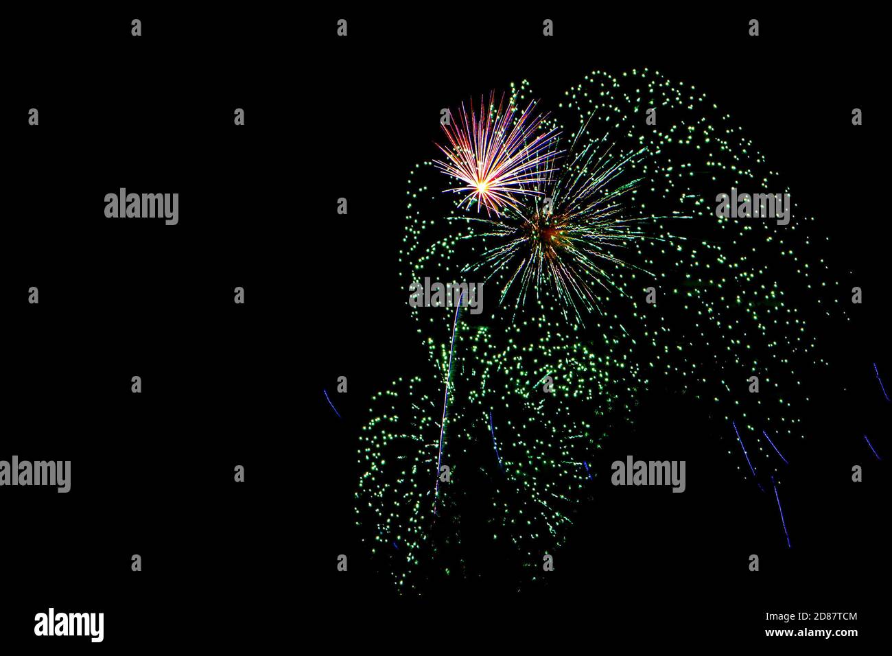 Celebrating just about anything, fireworks created deafening sound ...