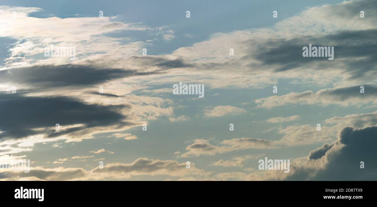 Magnificent panoramic cloudscape hi-res stock photography and images - Alamy