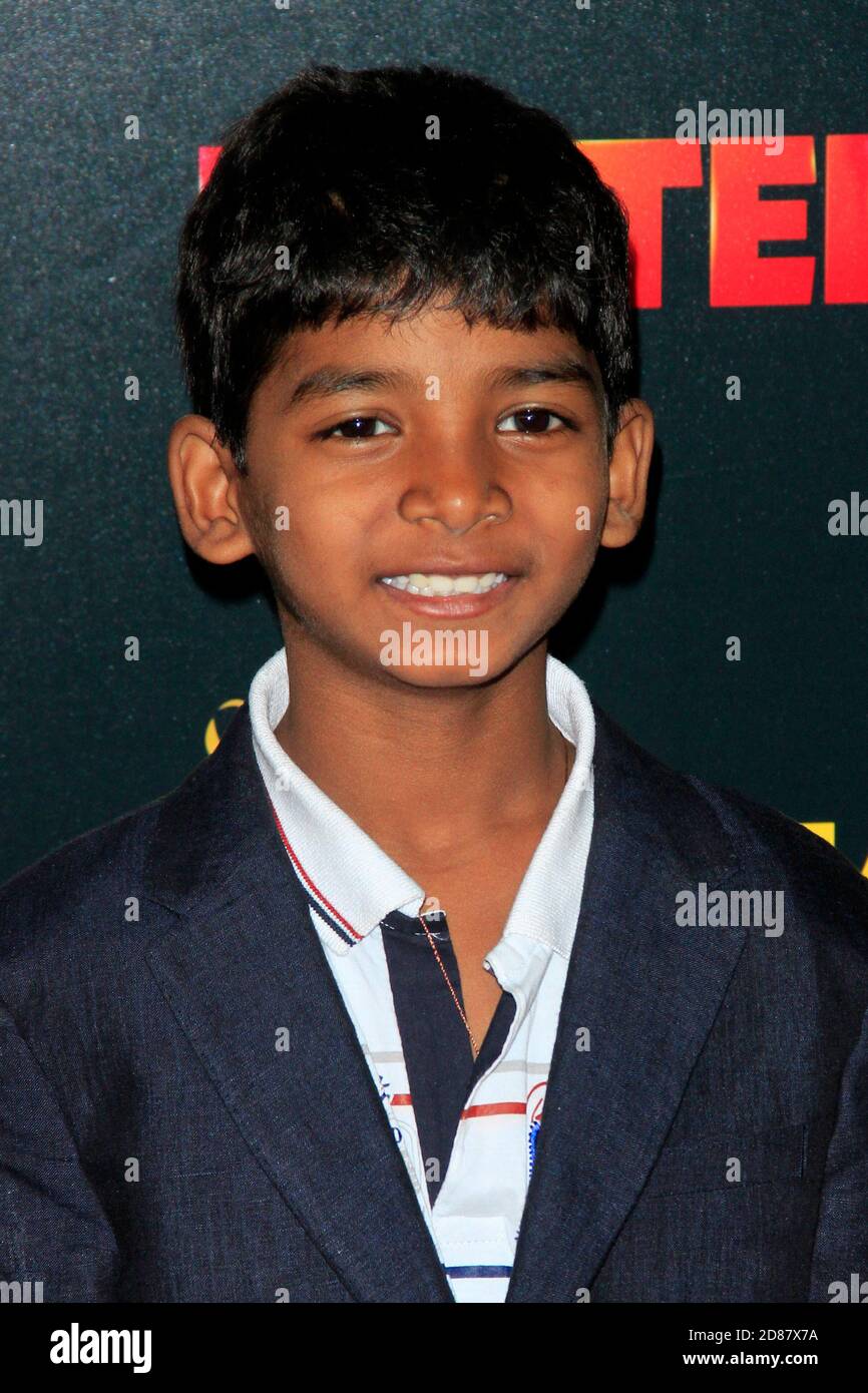LOS ANGELES - JAN 6: Sunny Pawar at the 6th AACTA International Awards ...