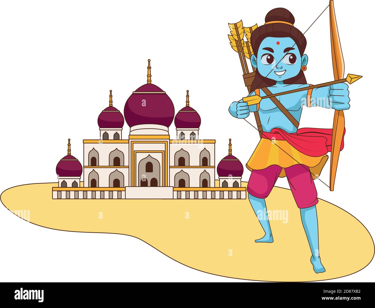 Lord ram sita Stock Vector Images - Alamy
