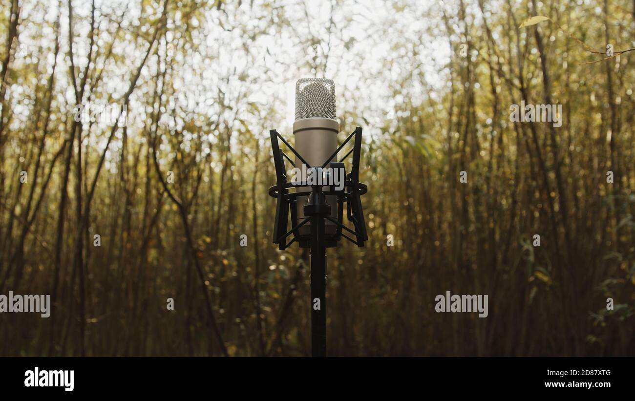 Mic in nature hi-res stock photography and images - Alamy