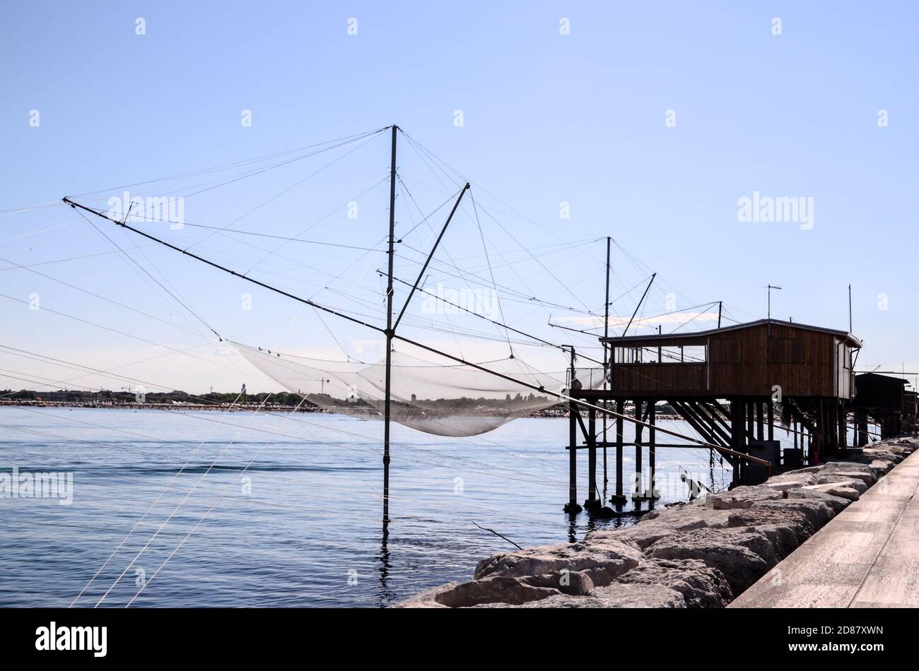 Traditional Fishing House Stock Photo - Alamy