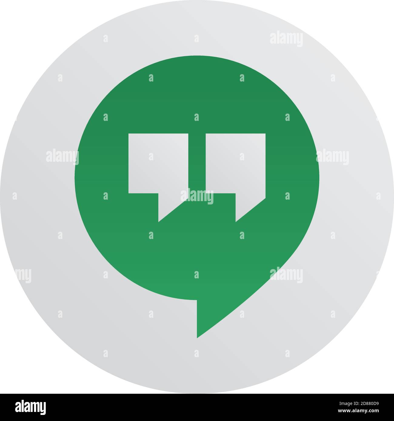 Hangouts button hi-res stock photography and images - Alamy