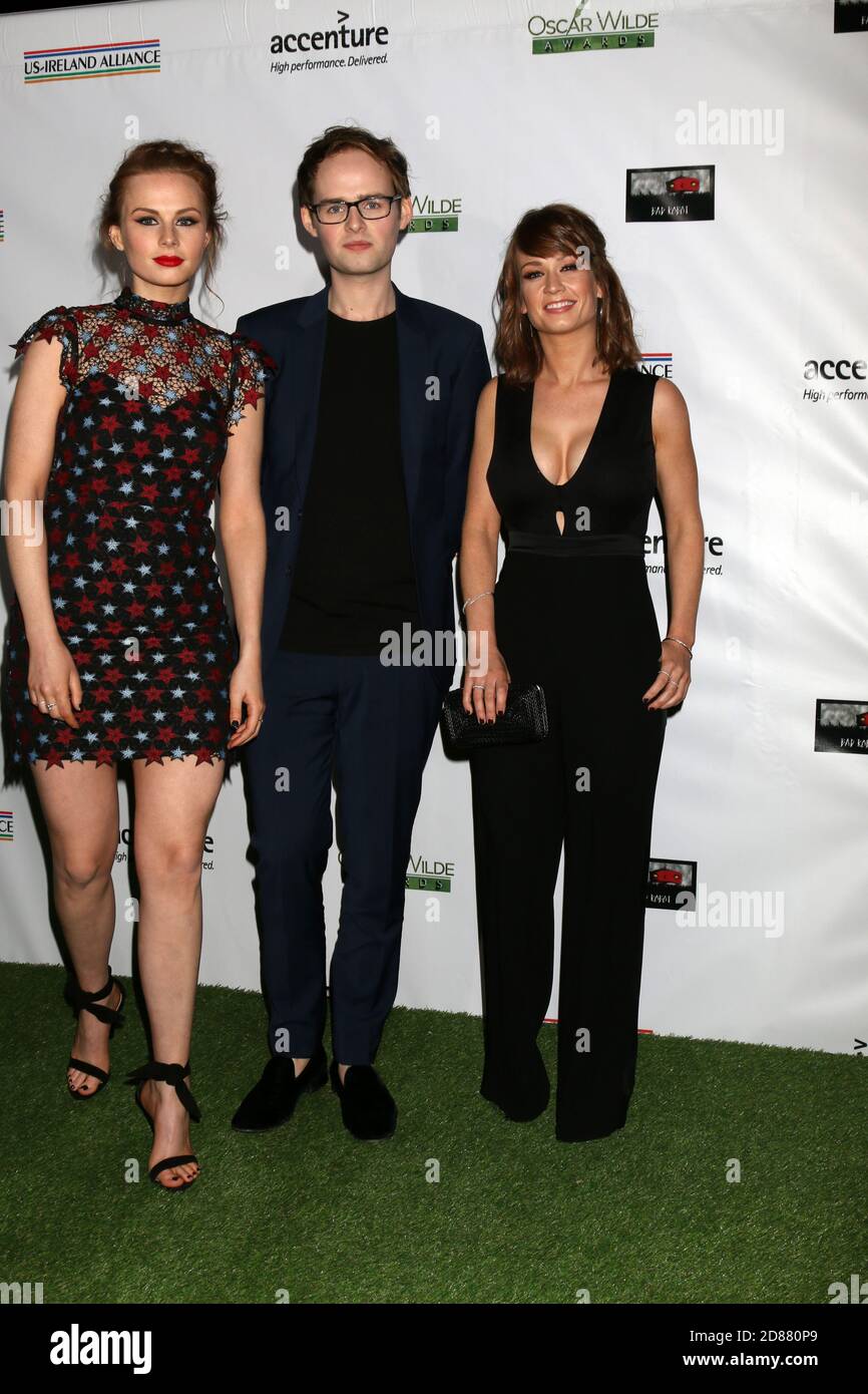 LOS ANGELES - FEB 23: The Rua, Roseanna Brown, Jonathan Brown, Alanna ...