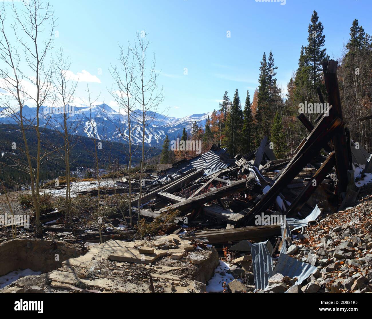 Old mines of Colorado Stock Photo - Alamy