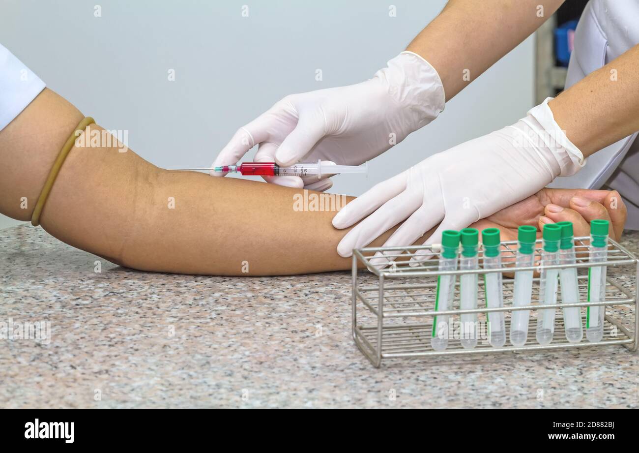 Venous blood collection hi-res stock photography and images - Alamy