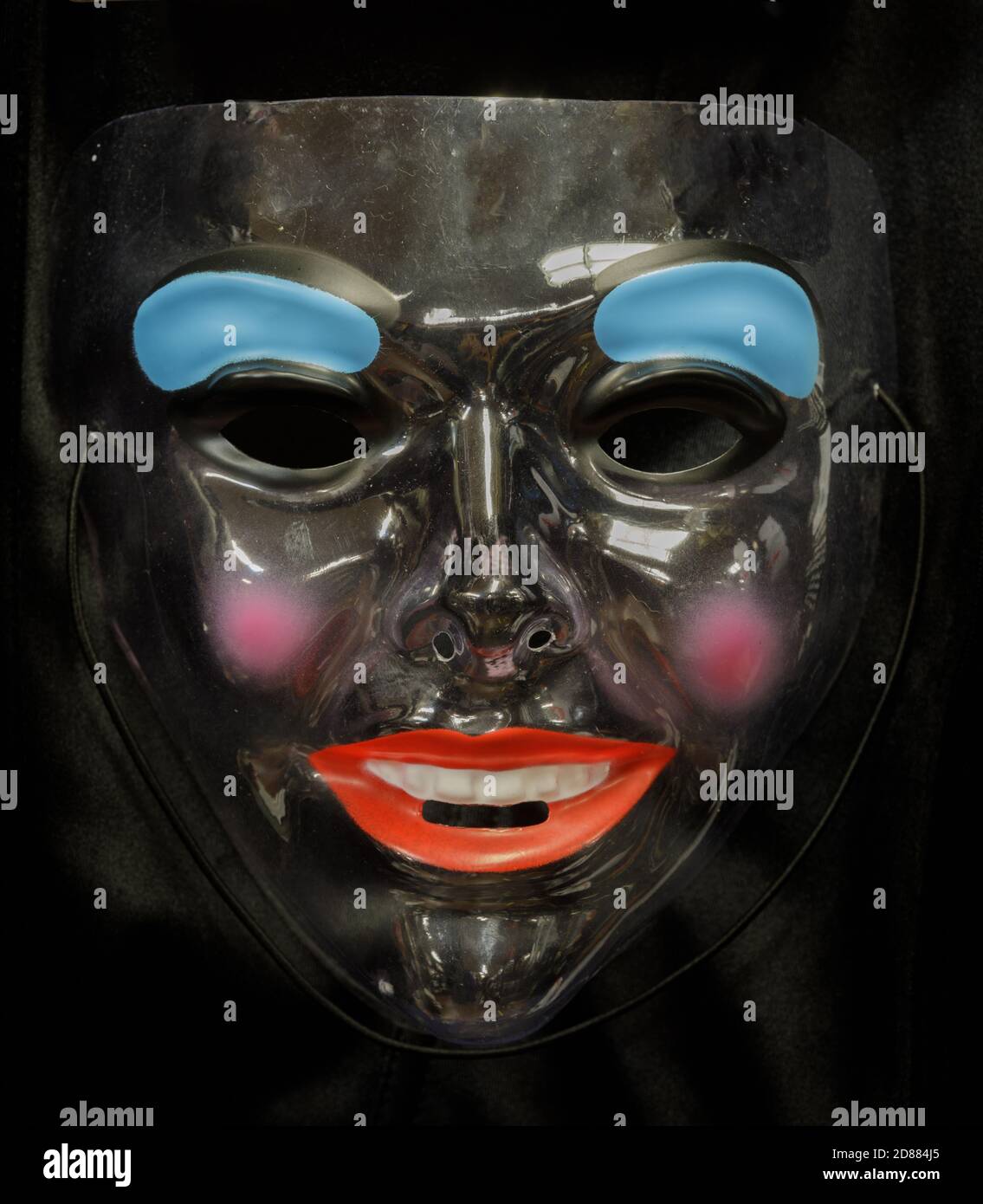 Funny woman mask on face hi-res stock photography and images - Alamy