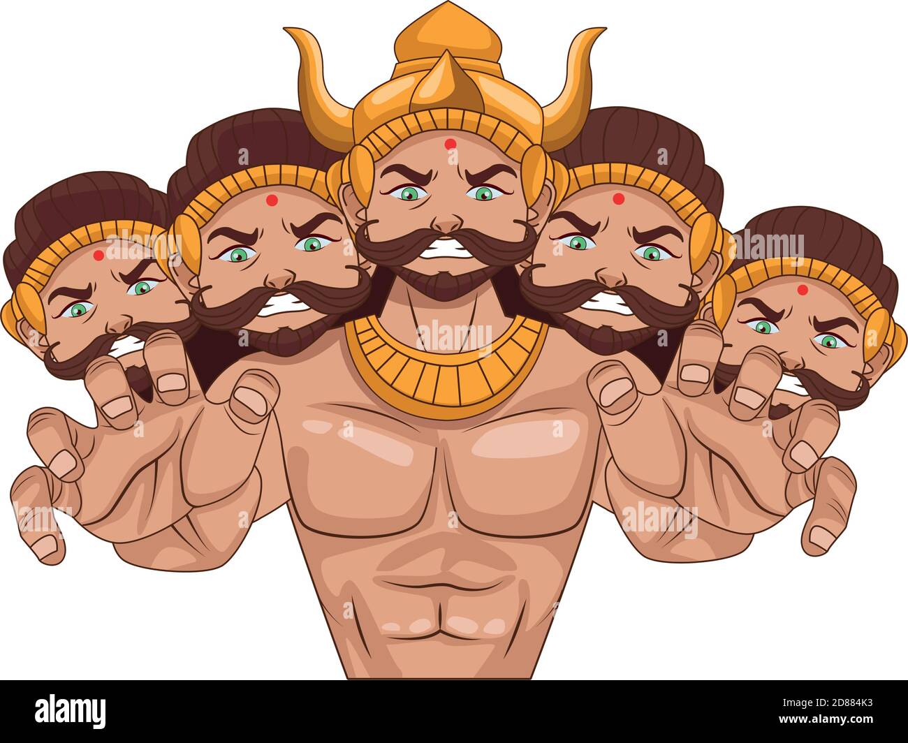 Ravana Ten Heads The Story Of Ravana | AstroVed