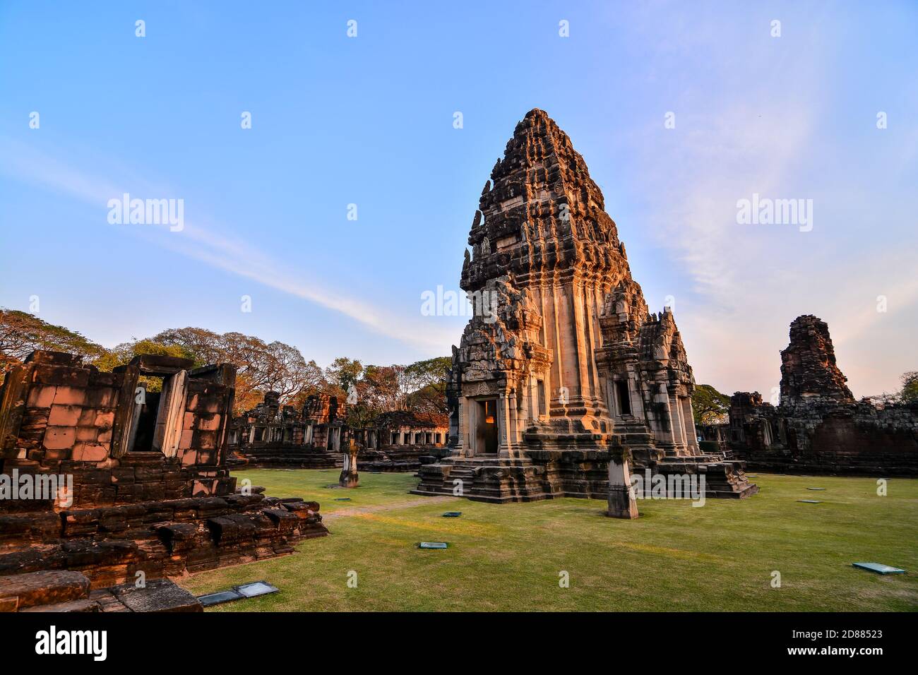 Beautiful photo of phimai thai ruins taken in thailand, Asia Stock ...