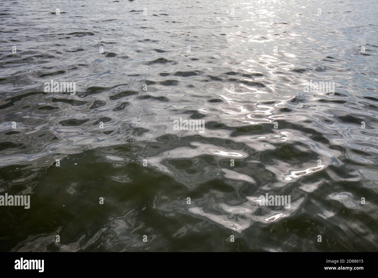 The water waves effect of river, Thailand Stock Photo - Alamy