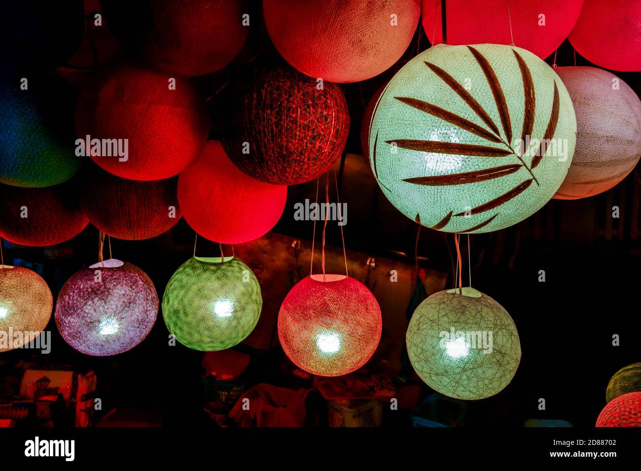 christmas balls on red background, digital photo picture as a ...