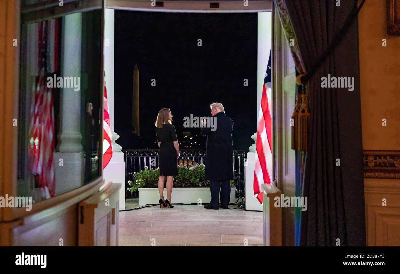 The Swearing-in Ceremony of the Honorable Amy Coney Barrett as ...