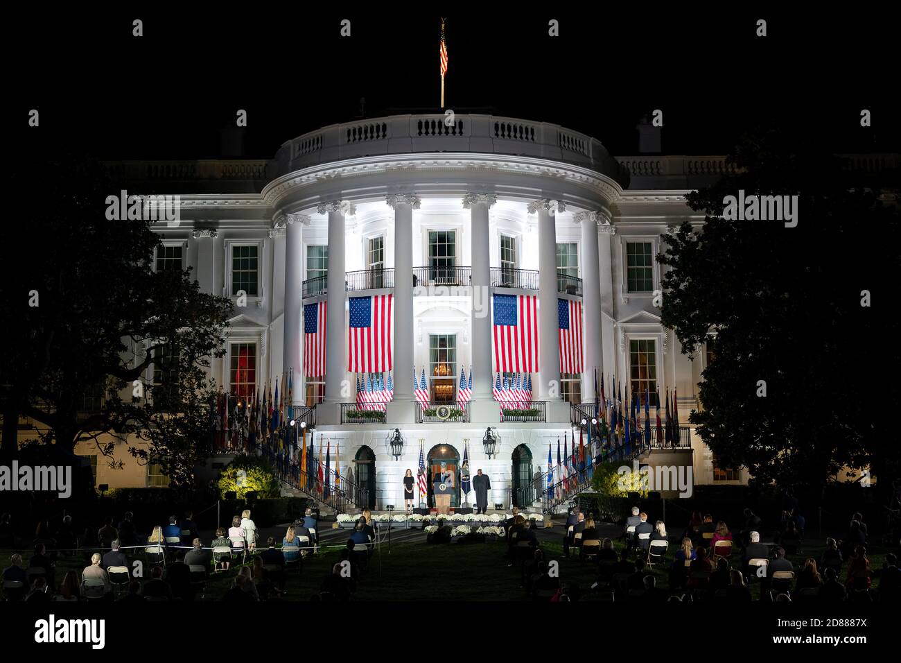 The Swearing-in Ceremony of the Honorable Amy Coney Barrett as ...
