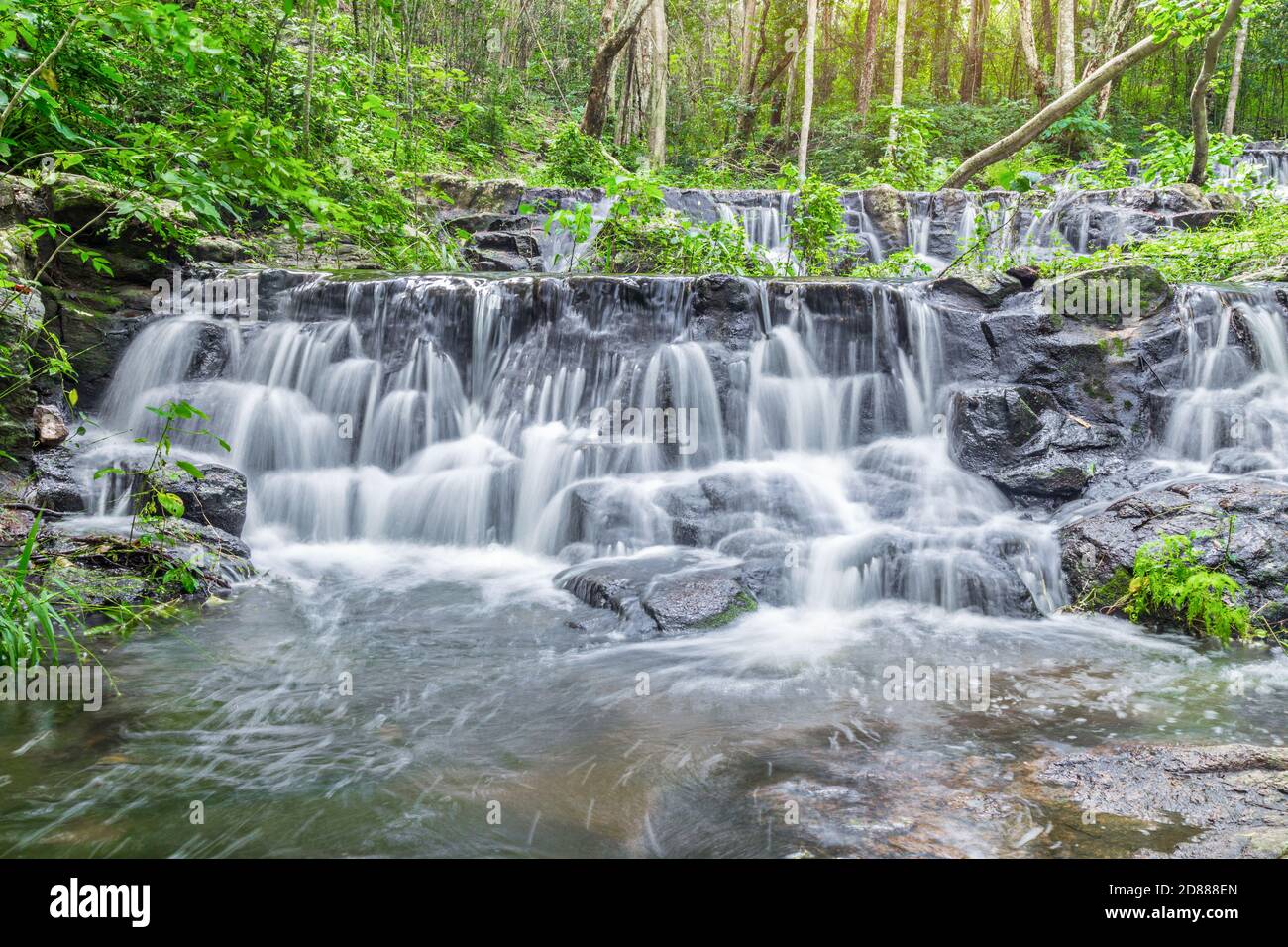 Samlan waterfall hi-res stock photography and images - Alamy