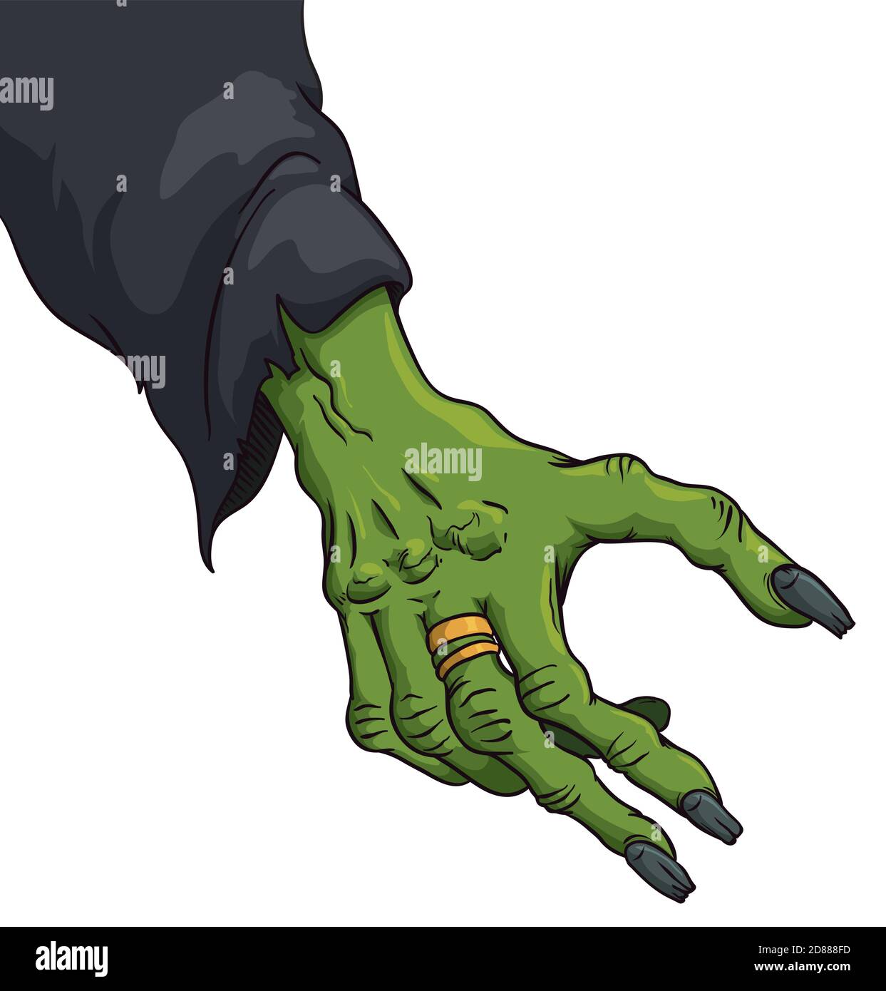 Witch elder Stock Vector Images - Alamy