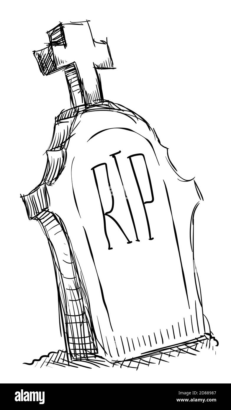 Tombstone Drawing