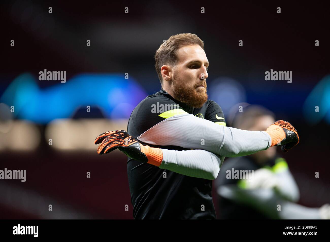 Madrid, Spain. 27th Oct, 2020. Atletico Madrid's goalkeeper Jan Oblak ...