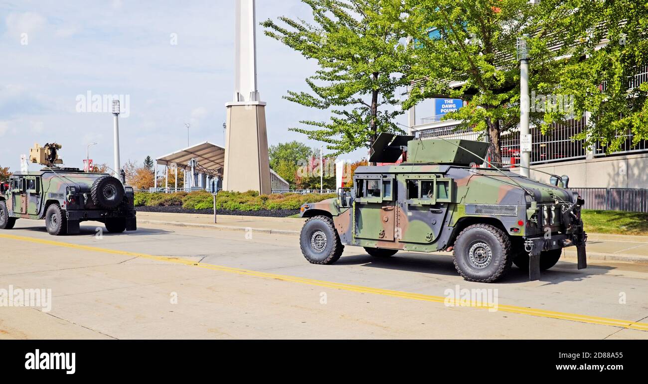 Two National Guard Vehicles High Resolution Stock Photography and ...