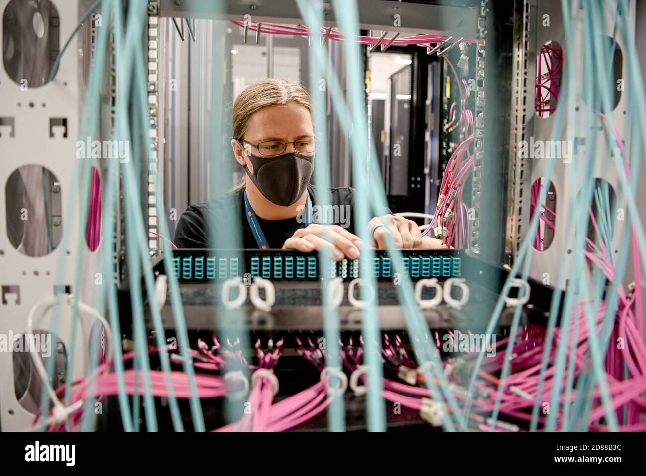 Berlin, Germany. 22nd Oct, 2020. System administrator Alexander ...