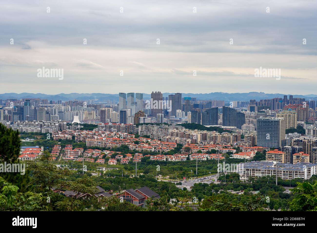 Panoramic skyscrapers high rise buildings high rise building scenery hi ...