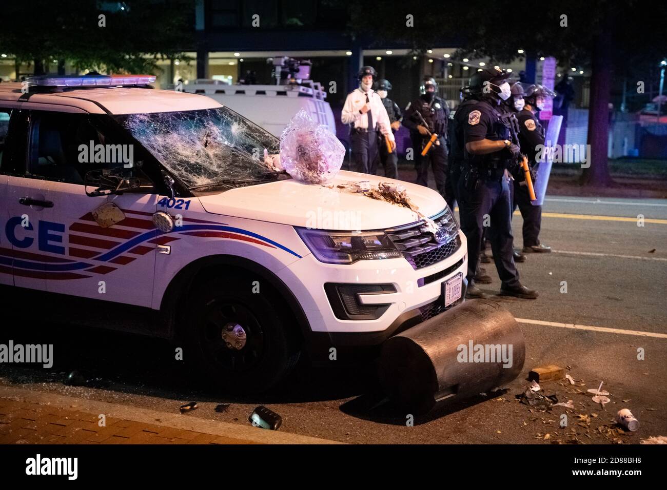 Less lethal weapons hi-res stock photography and images - Alamy